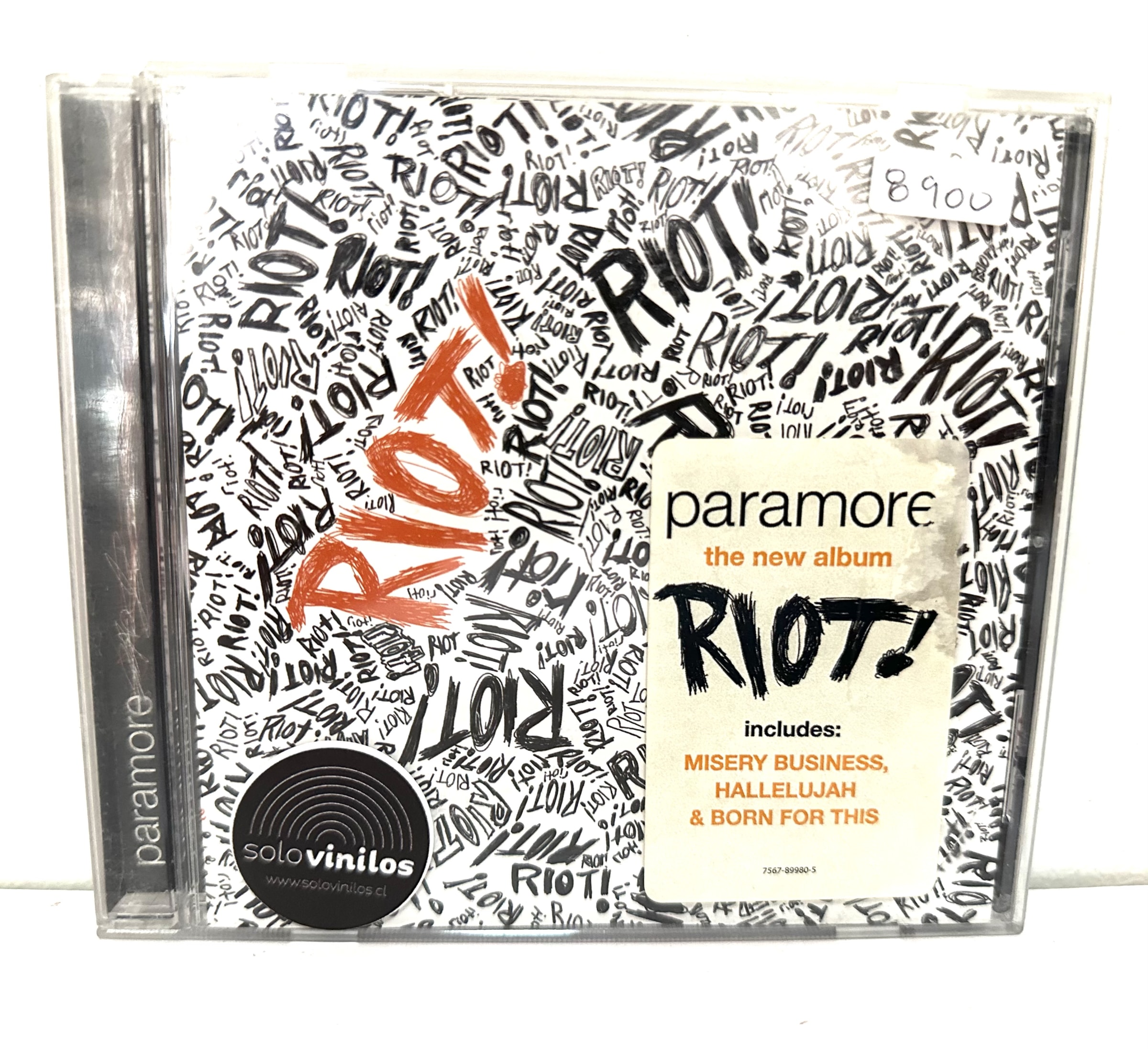 Paramore - Riot! CD USADO | Solo Vinilos