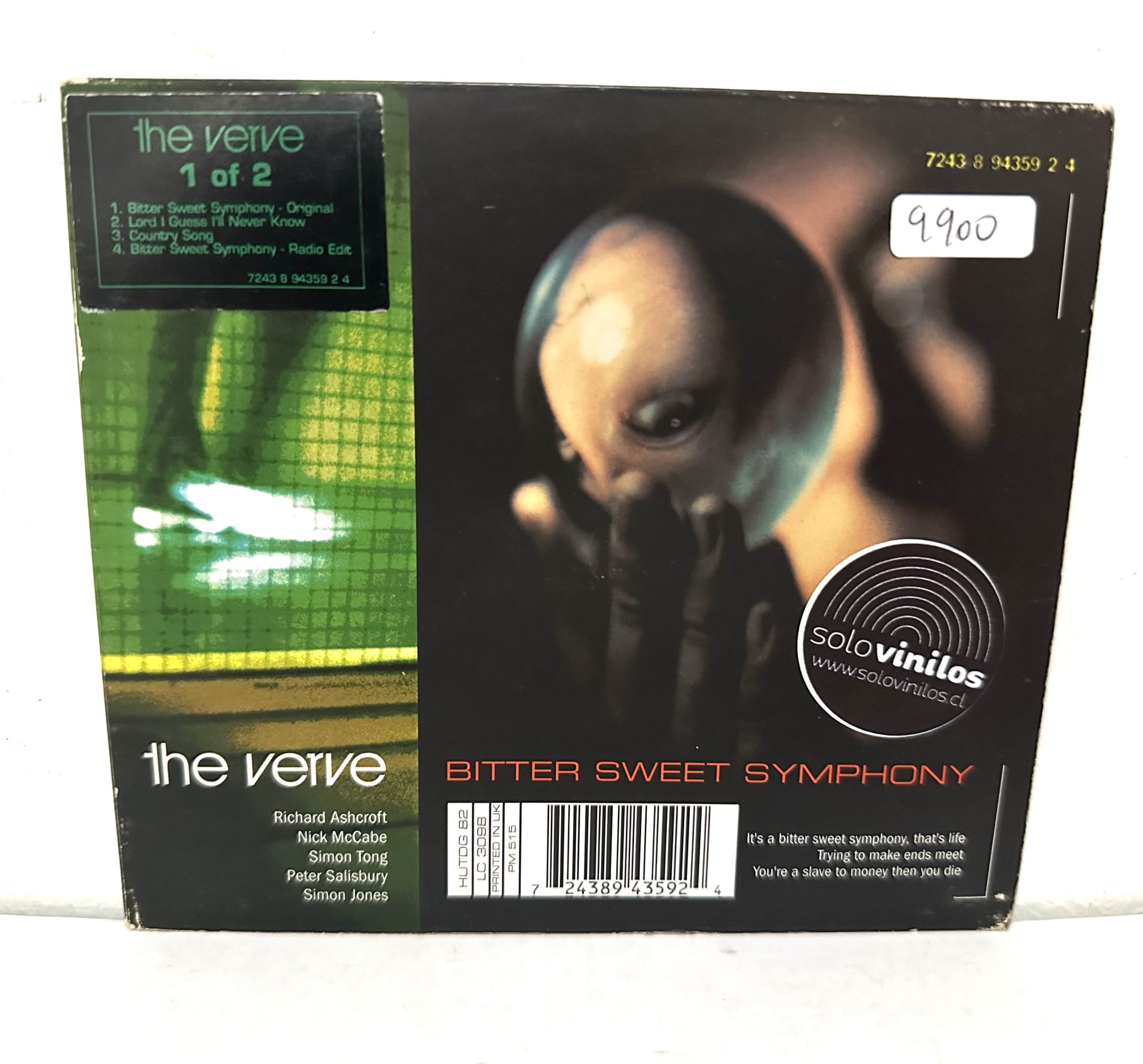 The Verve - Bitter Sweet Symphony | Solo Vinilos