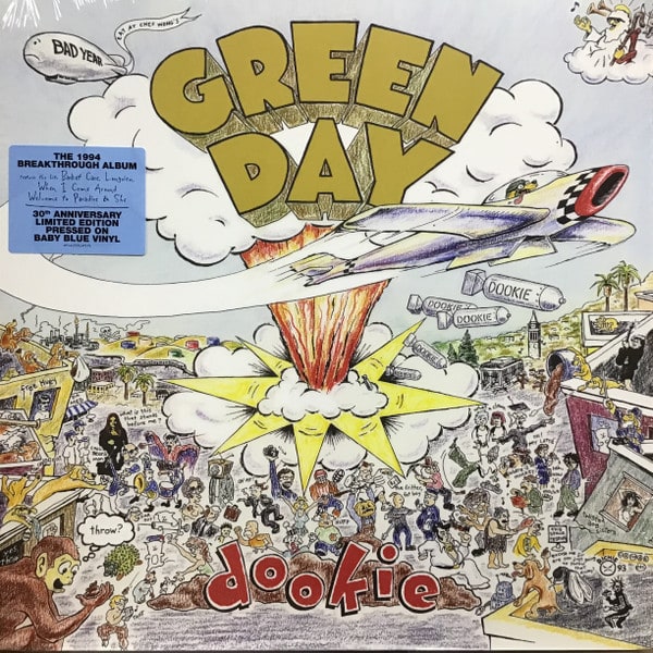 Green Day - Dookie, 30th Anniversary Edition (Baby Blue Vinyl) | Solo ...