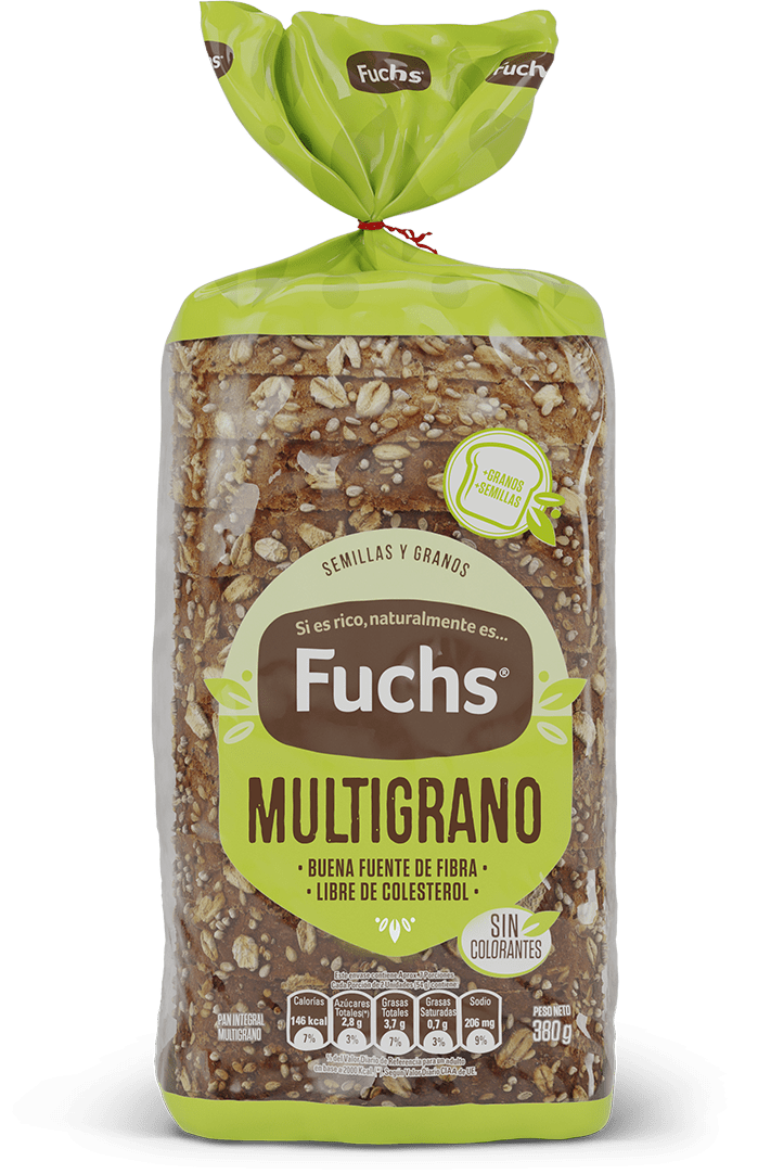 PAN MOLDE FUCHS MULTIGRANO | Nuevo Supermercado Sureños