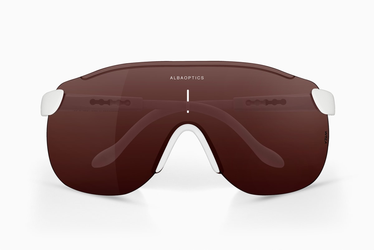 Compra Lentes Alba Optics Stratos WHT VZUM™ POU | Bike Tribe