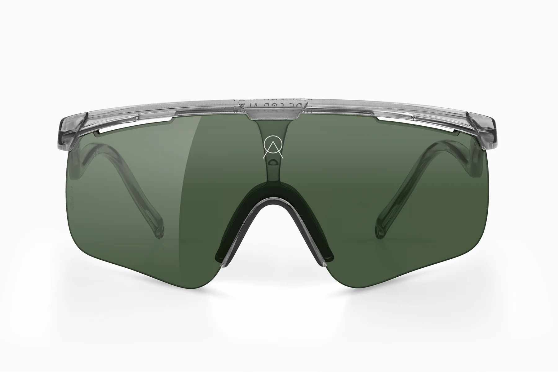 Lentes Alba Optics Delta Black Glossy Vzum Leaf | Bike Tribe