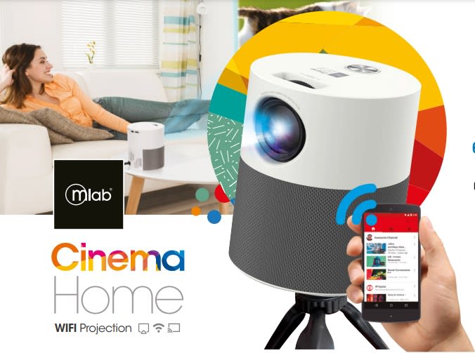 PROYECTOR MLAB HOME CINEMA FHD 1080P WIFI 4500 LUMINES | CELECOM TECHNOLOGY