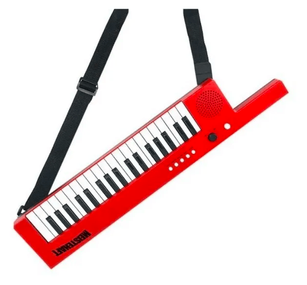 MEISTEHAFT KIDS KEYTAR 37 notas recargable rojo | centralmusic