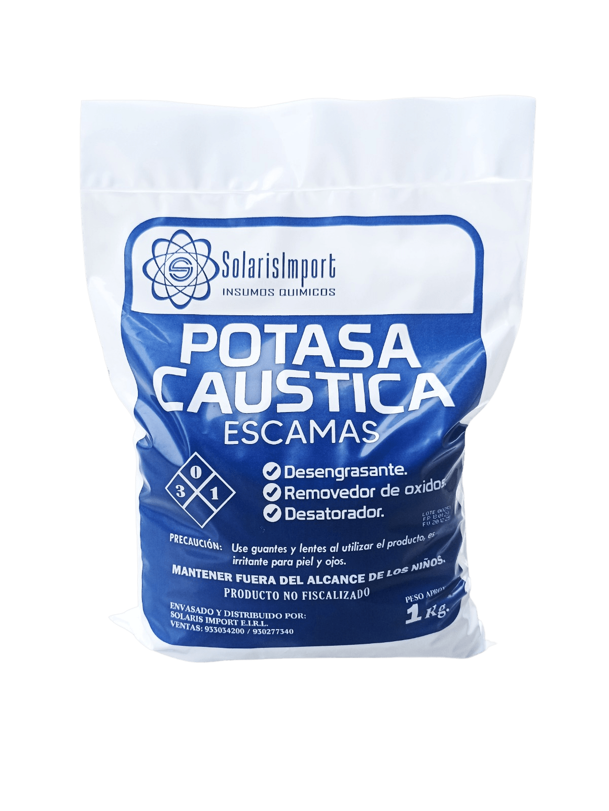 SOLARIS POTASA CAUSTICA kg | FILCORSA