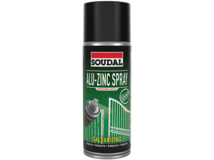 SOUDAL SPRAY ALU-ZINC BRILLO 400ML | FILCORSA