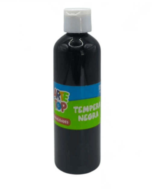 Tempera arte top 120ml negra | Nuevo Alesan Importadora