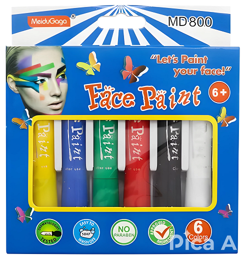 PINTA CARITA TRADICIONAL 6 UNIDADES | Nuevo Alesan Importadora