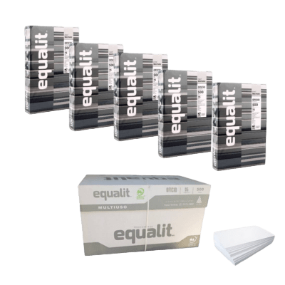 RESMA CARTA EQUALIT 500 HOJAS | Nuevo Alesan Importadora