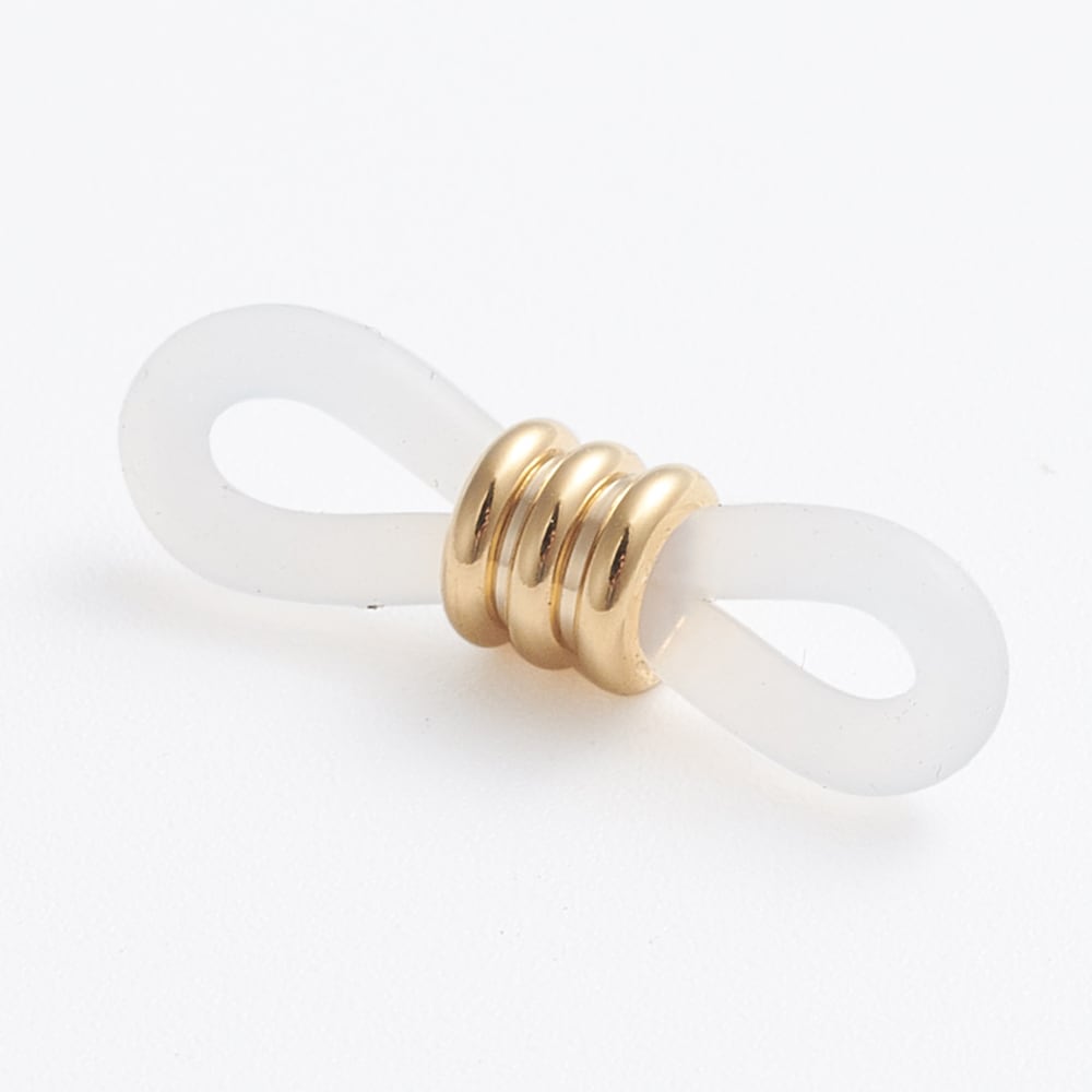 STRAP BLANCO ACERO DORADO 20X6MM | Adri Accesorios