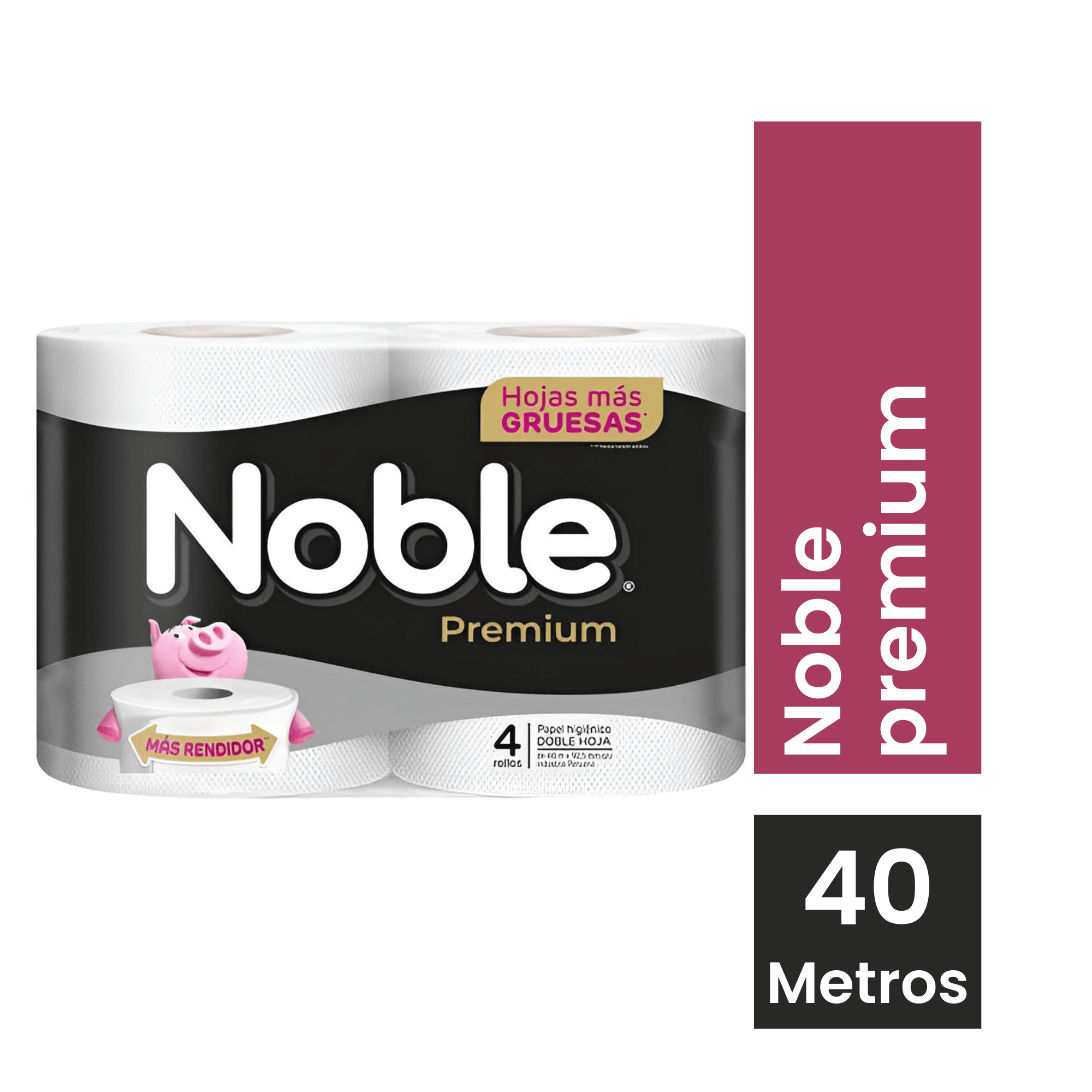 Noble premium x 40 mts - 4 rollos | Rol Market