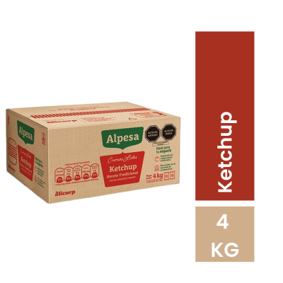 Cj alpesa KETCHUP 4kg | Rol Market