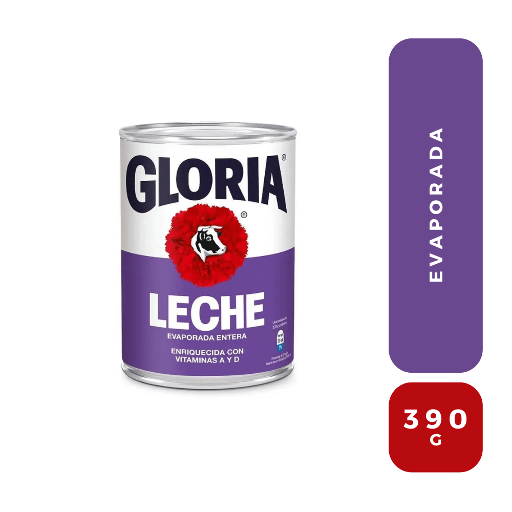 Gloria Morada Evaporada entera 390gr | Rol Market