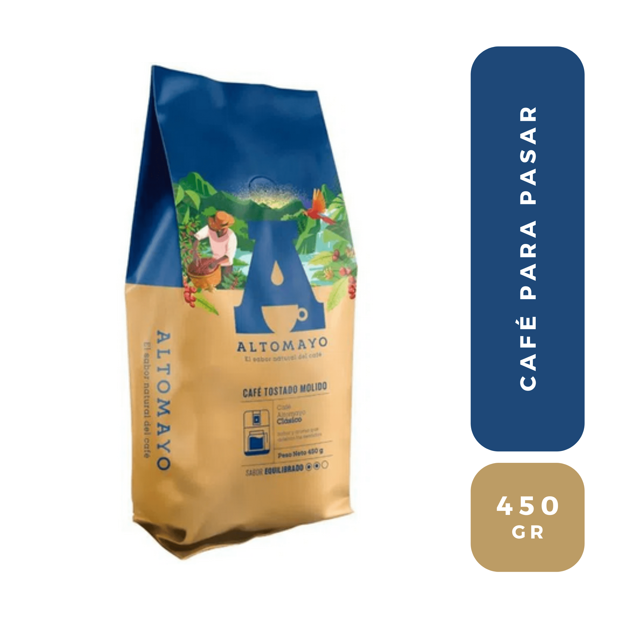 Altomayo café Clásico para pasar 450gr | Rol Market