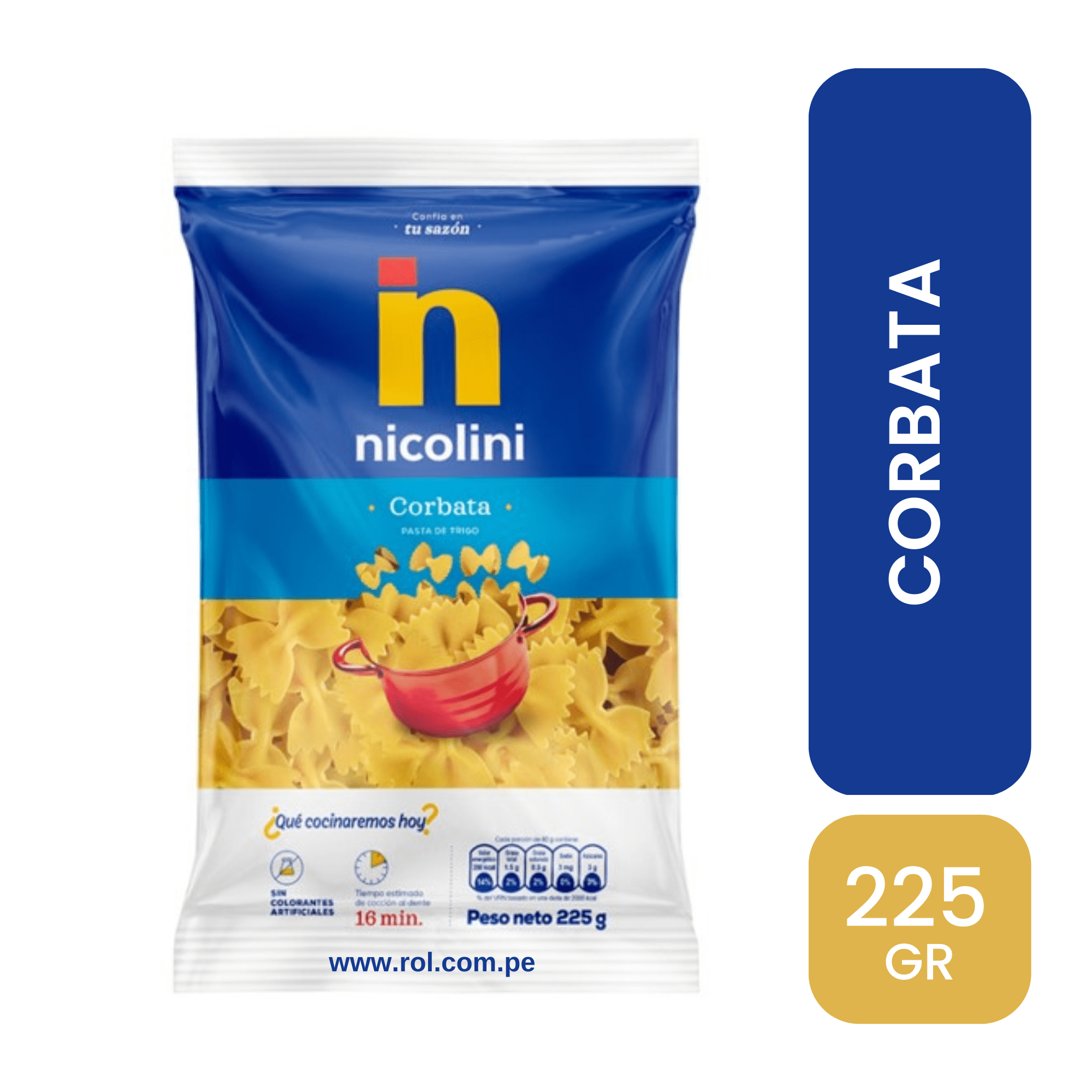 Nicolini corbata 225 gr | Rol Market