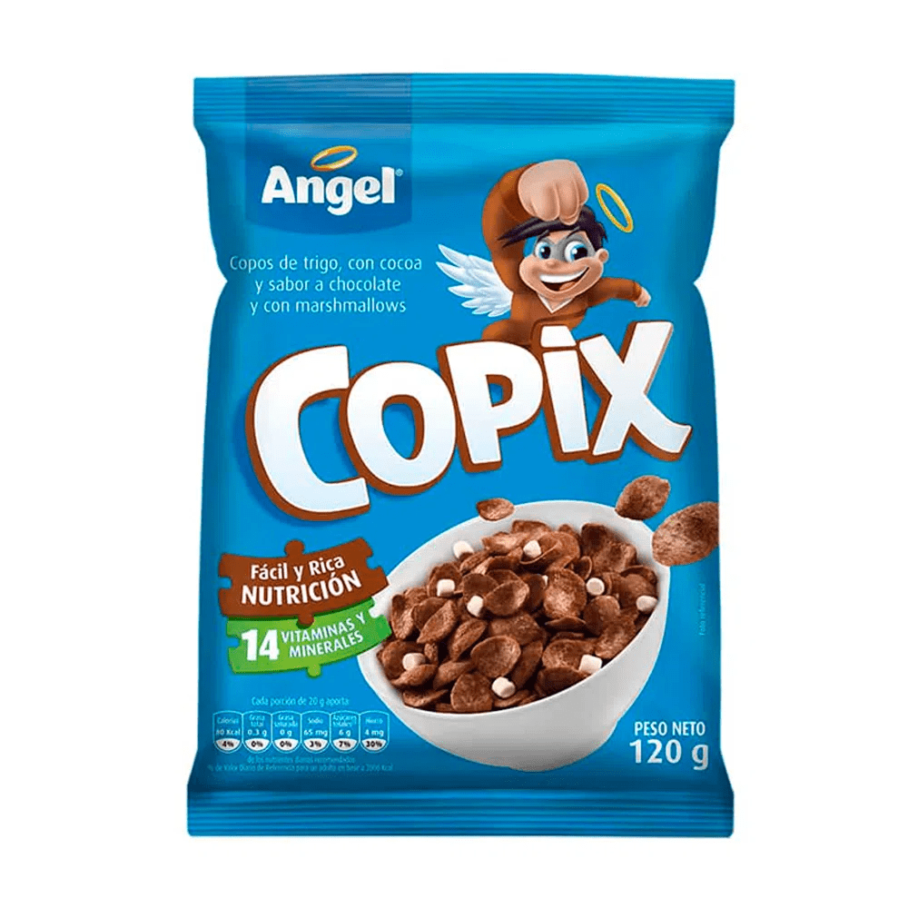 Angel cereal copix chocolate 120 gr | Rol Market