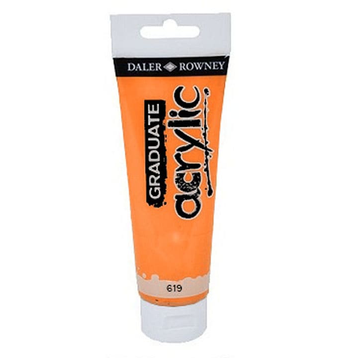 ACRILICO GRADUATE 120ML CAD. ORANGE HUE | Rivitec