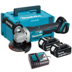 Amoladora Angular 4 1/2" 18V LXT BL 2 Bat 5.0 Ah Makita DGA458RTJ ...
