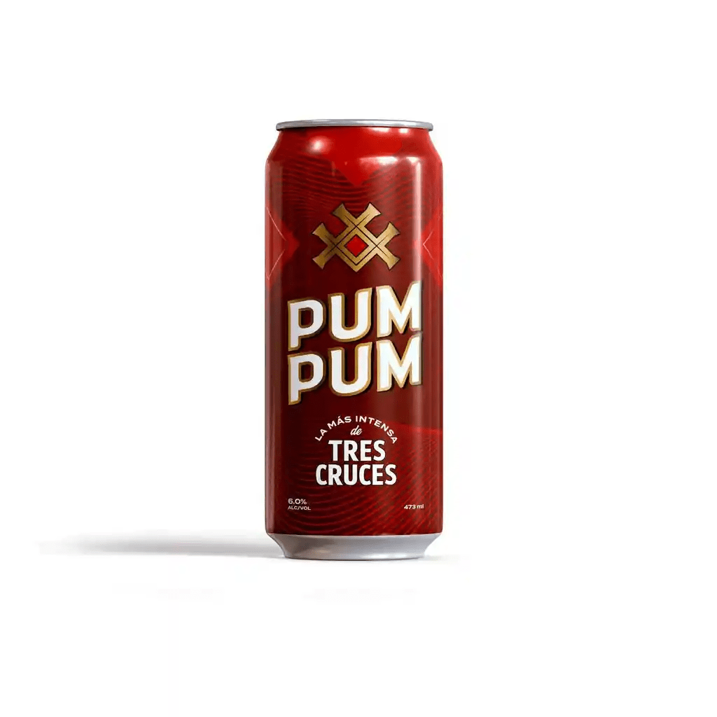 Tres Cruces Cerveza Pum Pum Lata 473ml | Eco Ahorro
