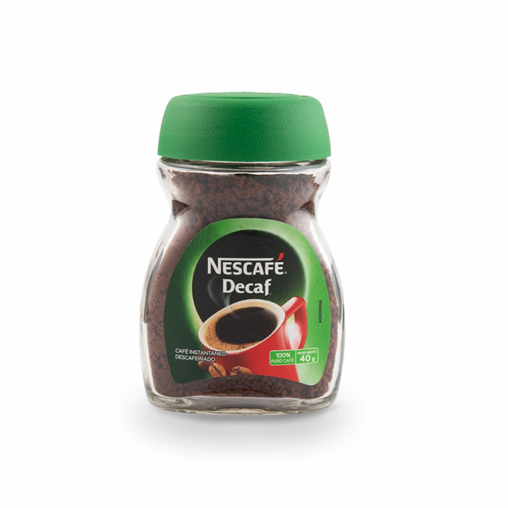Nescafe Café Descafeinado Frasco 40gr | Eco Ahorro