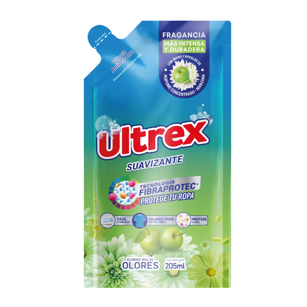 Ultrex Suavizante Fragancia Manzana Doypack 425ml | Eco Ahorro