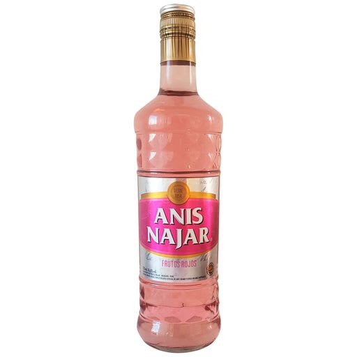 Anisado ANÍS NAJAR FRUTOS ROJOS Botella 750ml | Eco Ahorro