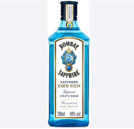 Gin BOMBAY Sapphire Botella 750ml | Eco Ahorro