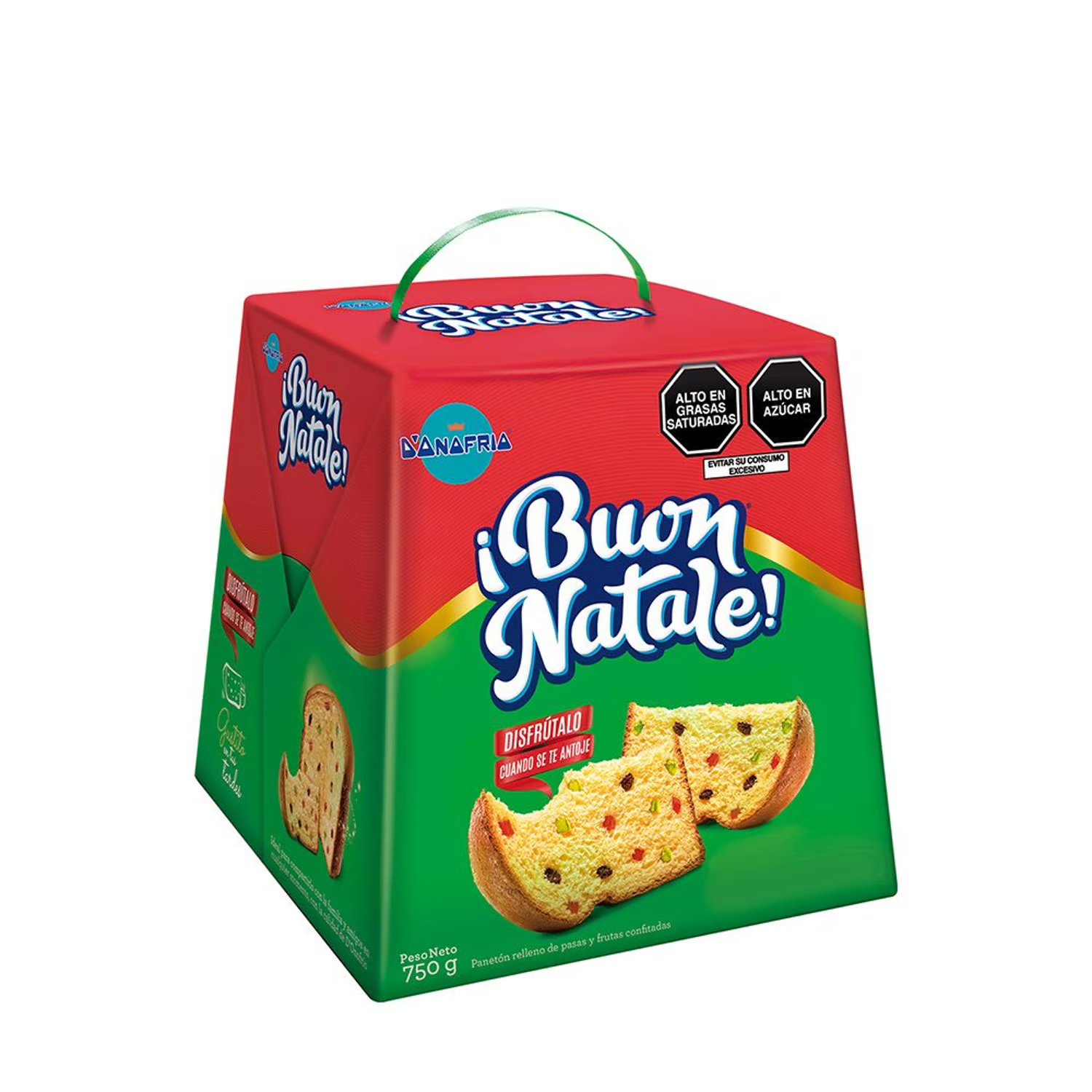 Buon Natale Panetón Caja 750gr | Eco Ahorro