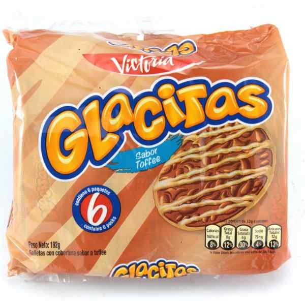 Victoria Glacitas Galleta Sabor Toffee Pack 6und | Eco Ahorro