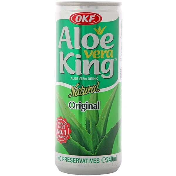 Caja Lata Aloe Vera King Original 240ml x 30 | HANA SEOUL SPA