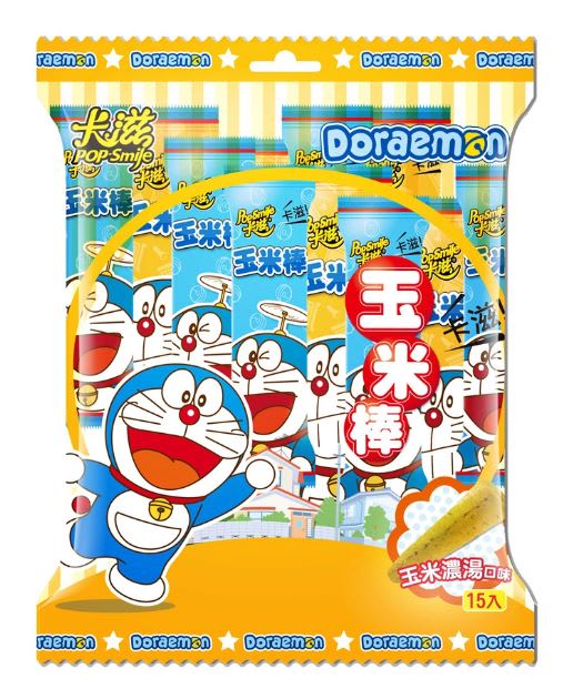 Caja Snack Choclo (Doraemon) 105g x 15 | HANA SEOUL SPA