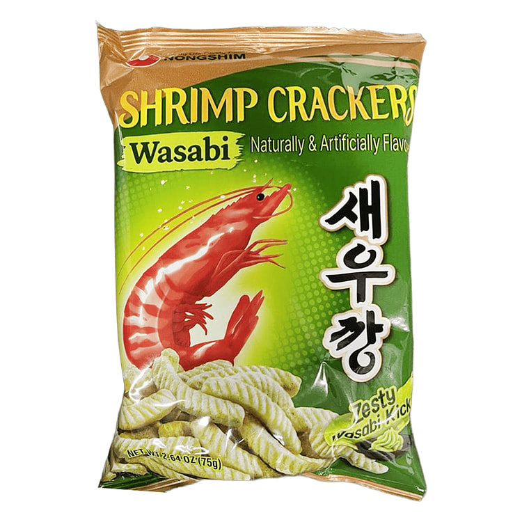 Caja Snack Camaron con Wasabi 75g x 20 | HANA SEOUL SPA