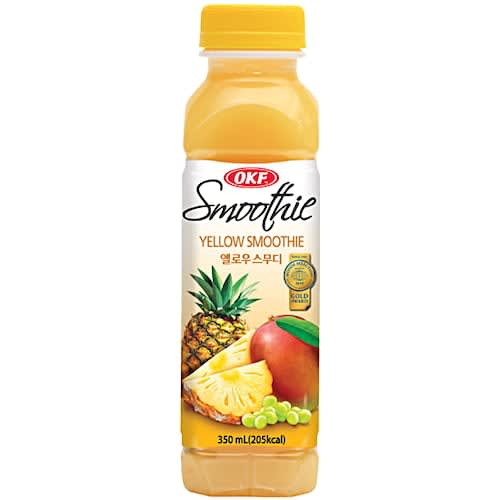 Caja Jugo Smoothie Piña, Uva y Mango (Yellow) 350ml x 20 | HANA SEOUL SPA