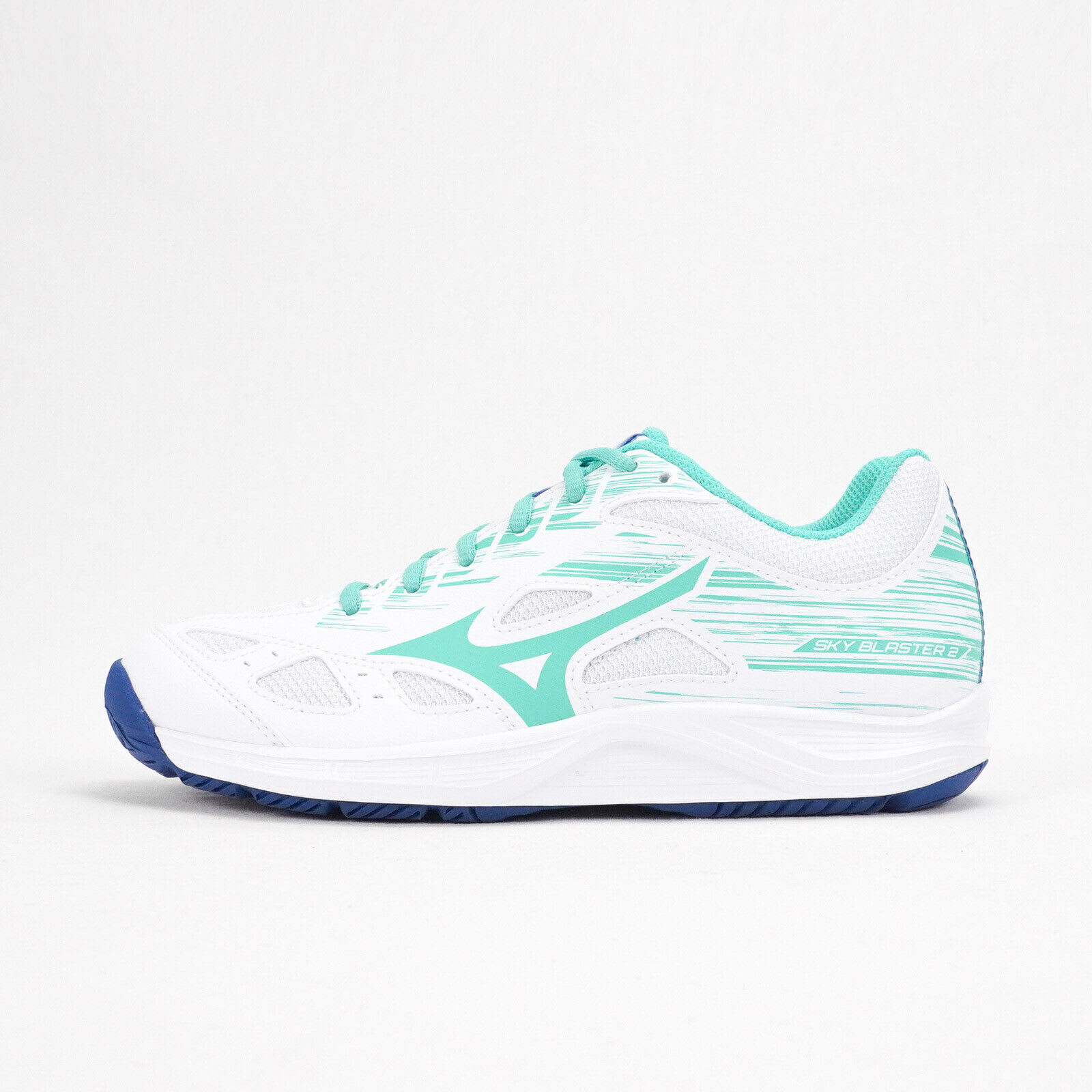 ZAPATILLAS MIZUNO SKY BLASTER 2 WHITE AQUA- ÚNICAS TALLAS- 27.5-28 CM ...