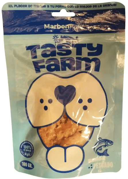 TASTY FARM Pescadito Envuelto Pollo 100 Grs. | PEDIDOS PET