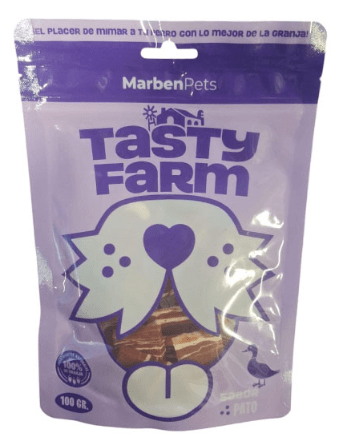 TASTY FARM TROCITOS DE PATO 100 GRS. | PEDIDOS PET