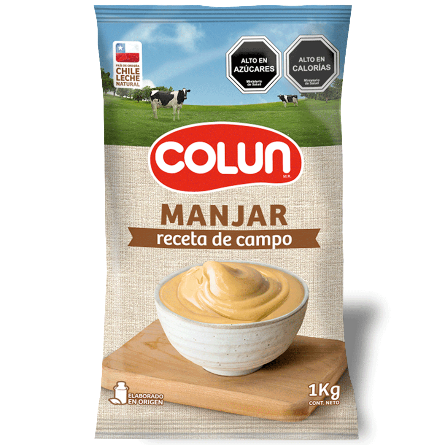 Manjar receta de campo 1kg colun | Kasa Harcha
