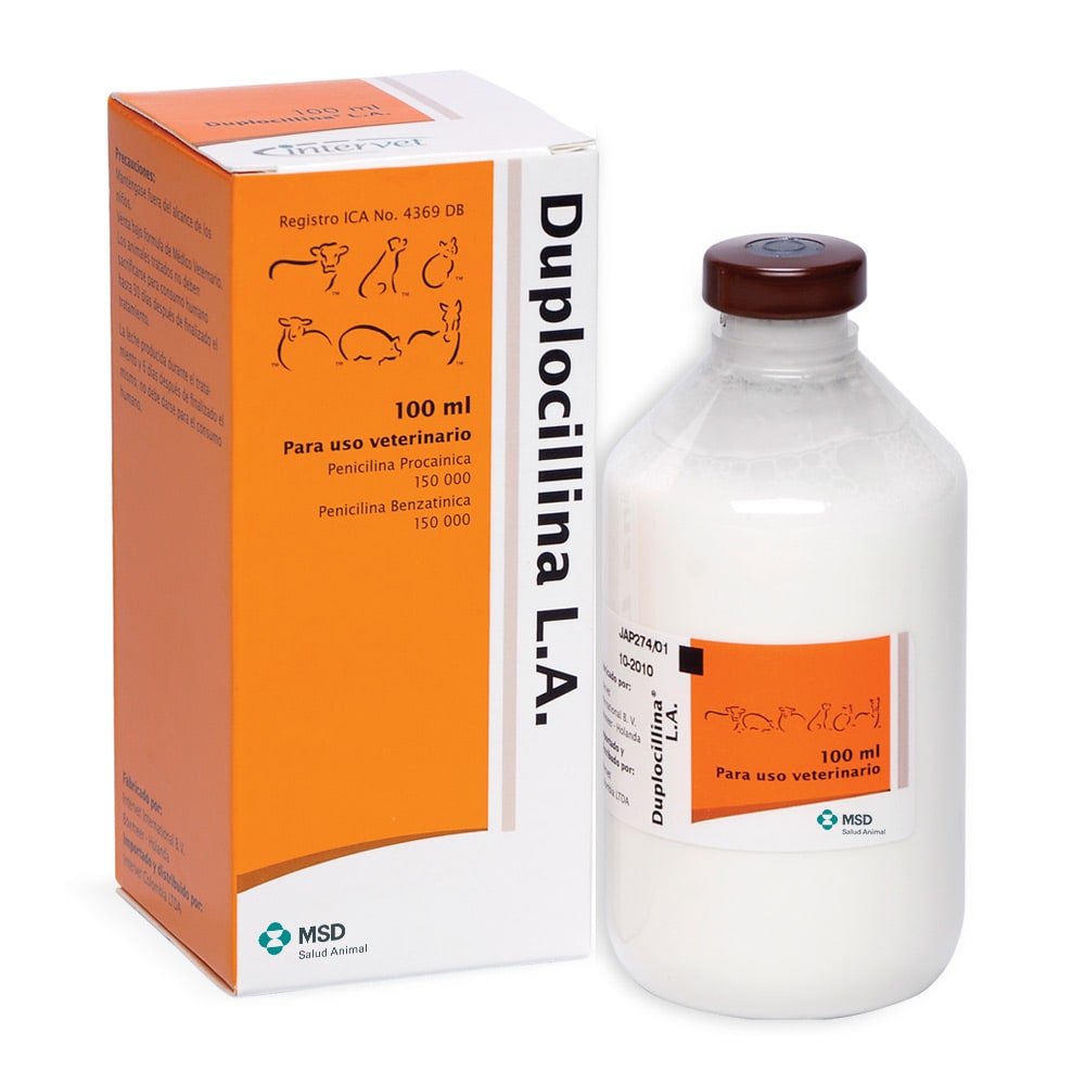 DUPLOCILLINE (PENICILINA) 100 ml | DISVETNOR | Distribuidora ...