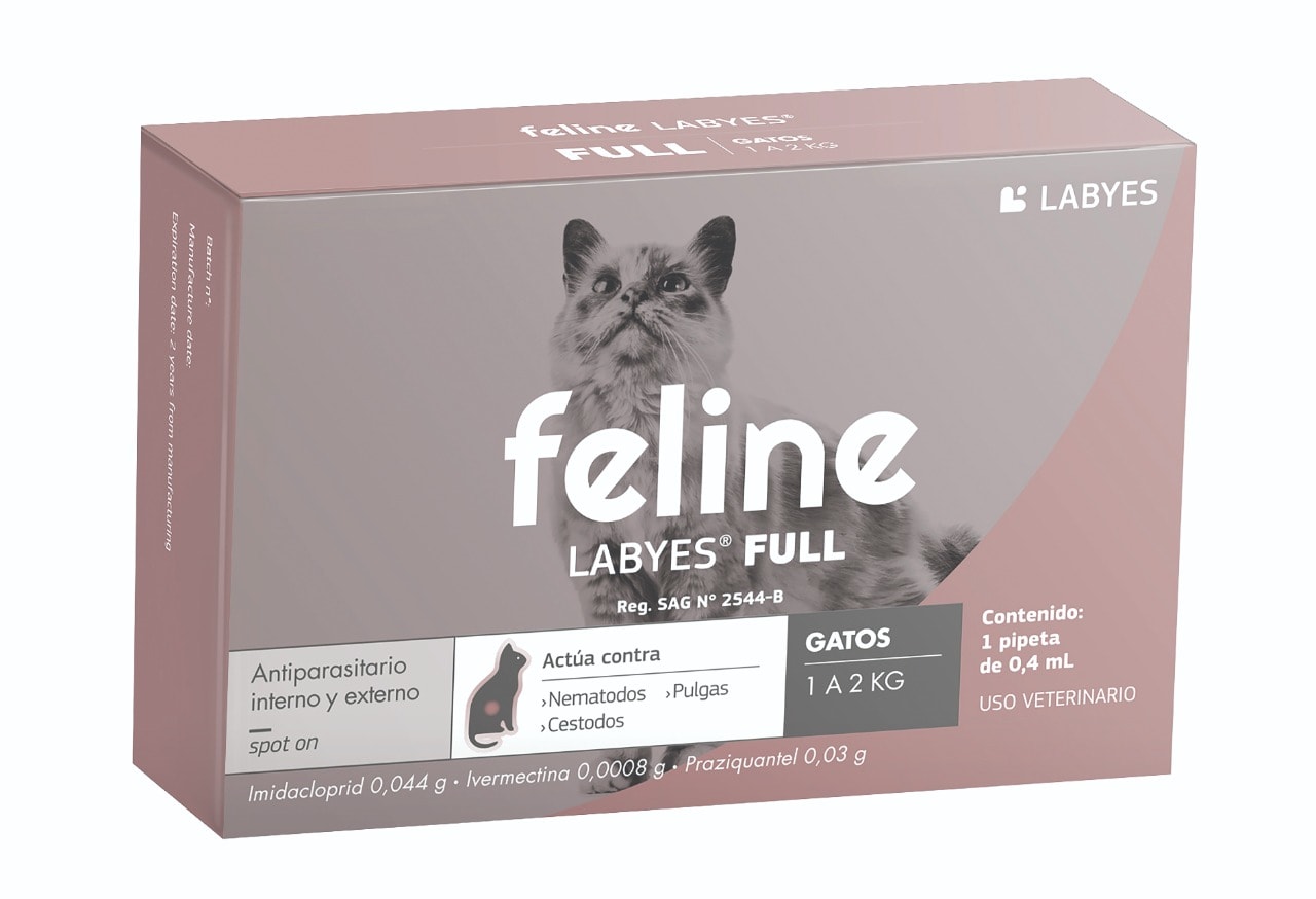 FELINE LABYES FULL 0,4 ml (1 A 2 KG) | DISVETNOR | Distribuidora ...