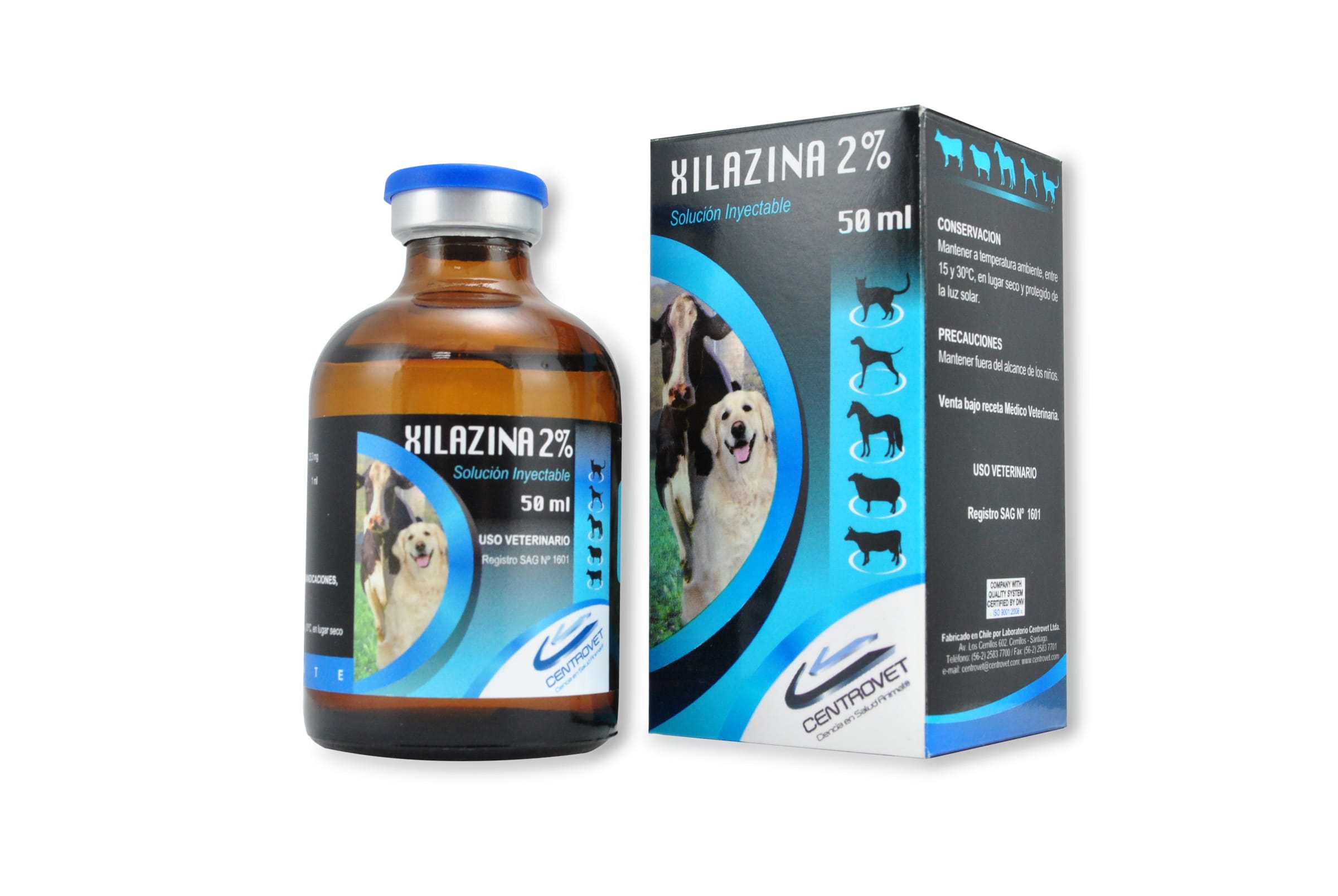 XILACINA 2 % 50 ml INYECTABLE | DISVETNOR | Distribuidora Veterinaria ...