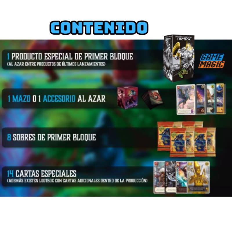 9x Lootbox Primer Bloque 2025 | Game Of Magic Tienda
