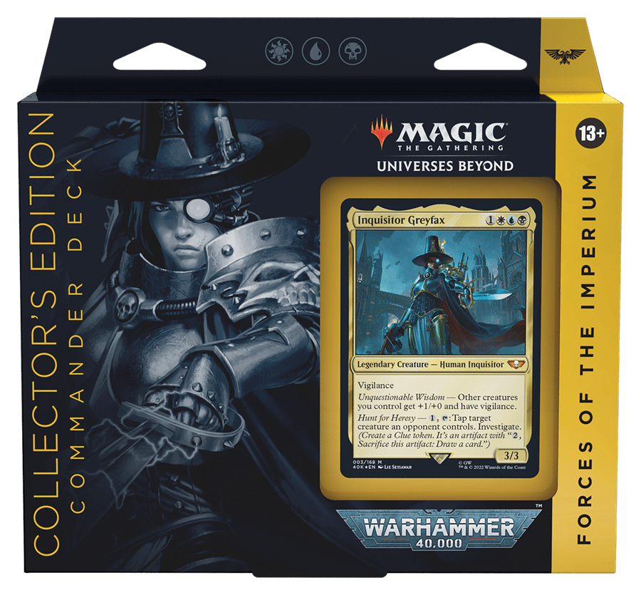 MTG: Warhammer 40000 Universes Beyond (FOIL) - Forces of the Imperium ...