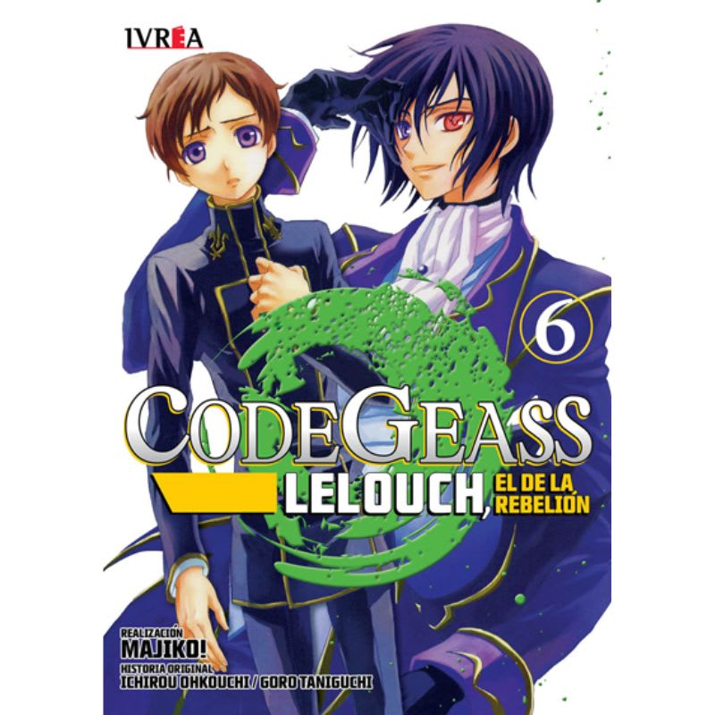 CODE GEASS: LELOUCH, EL DE LA REBELION 06 - IVREA ARG | Game Of Magic ...