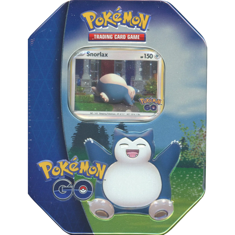 POKEMON GO TIN: SNORLAX | Game Of Magic Tienda