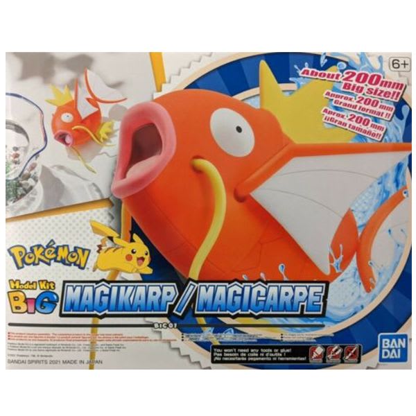 MODEL KIT POKEMON BIG 01 MAGIKARP BANDAI HOBBY | Game Of Magic Tienda
