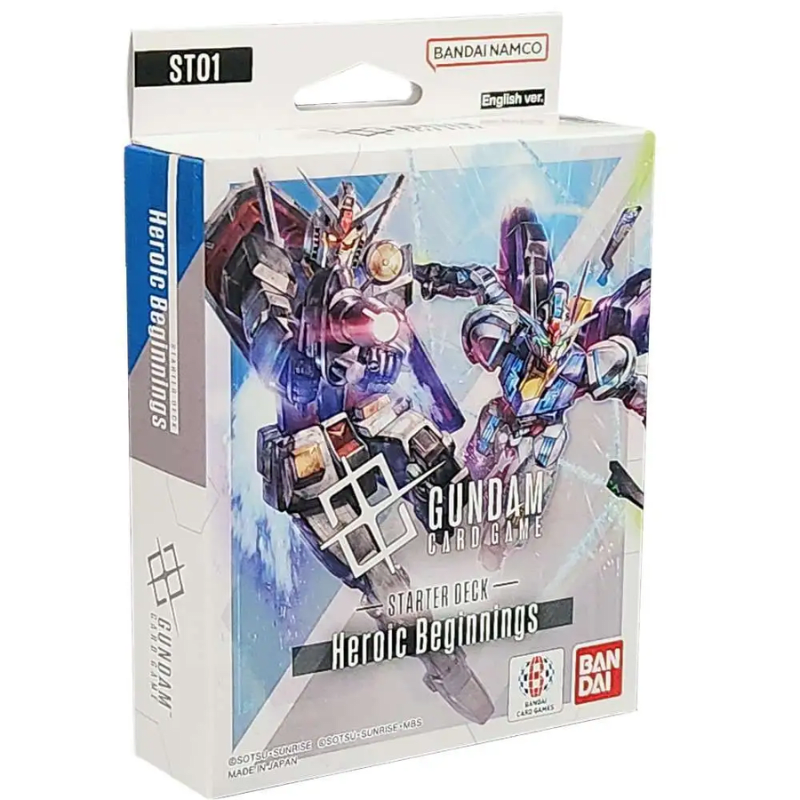 Gundam TCG: Starter Deck - Heroic Beginnings [ST01] | Game Of Magic Tienda