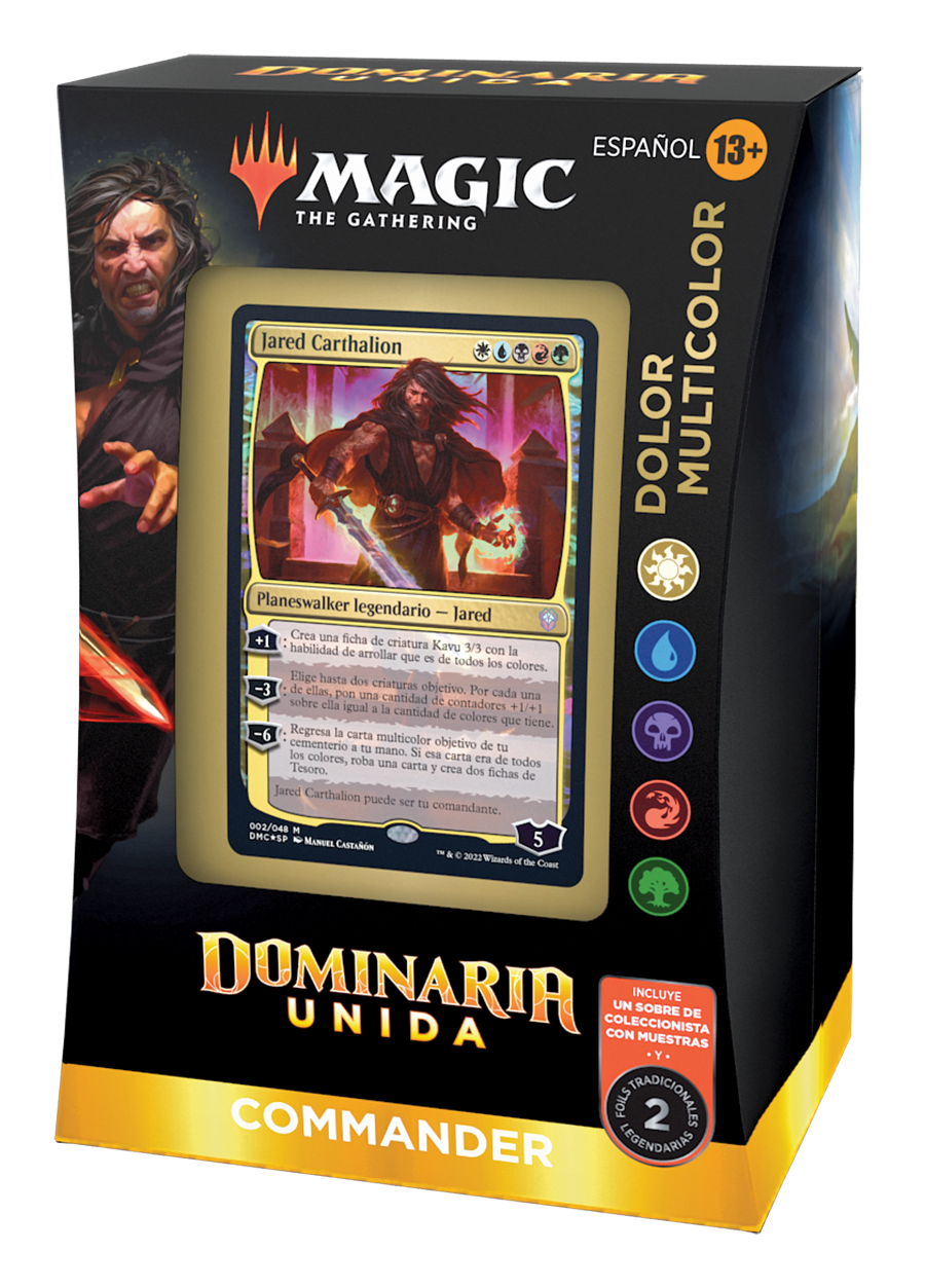 Commander Deck: Dolor Multicolor (Penta) Español - Dominaria United ...