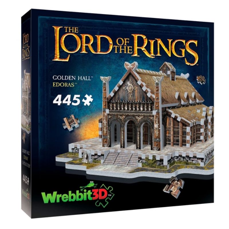 PUZZLE 3D - LOTR Golden Hall Edoras 445p | Game Of Magic Tienda