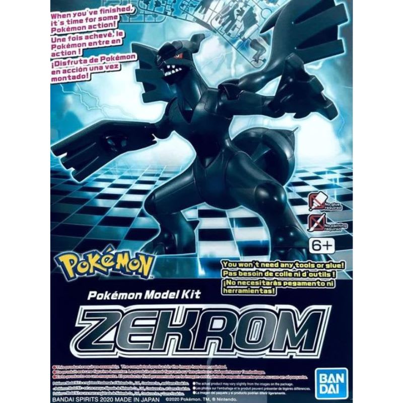 MODEL KIT POKEMON MODEL KIT ZEKROM BANDAI HOBBY | Game Of Magic Tienda