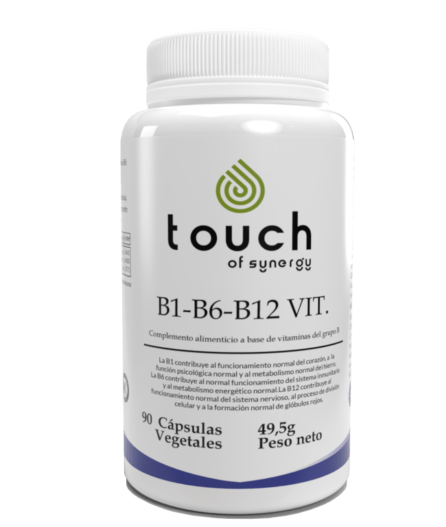 Vitamina B1 B6 B12 (90 cápsulas vegetales) | Sunshine Andina